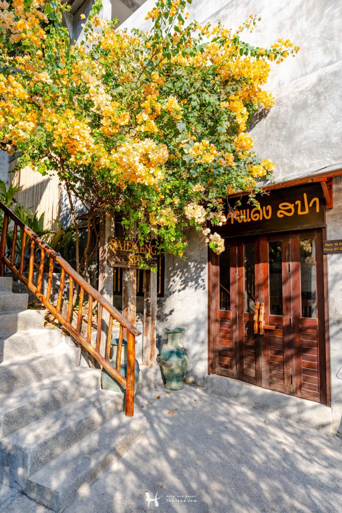 Notice that Sai Daeng Resort stands out with its variety of trees and ...