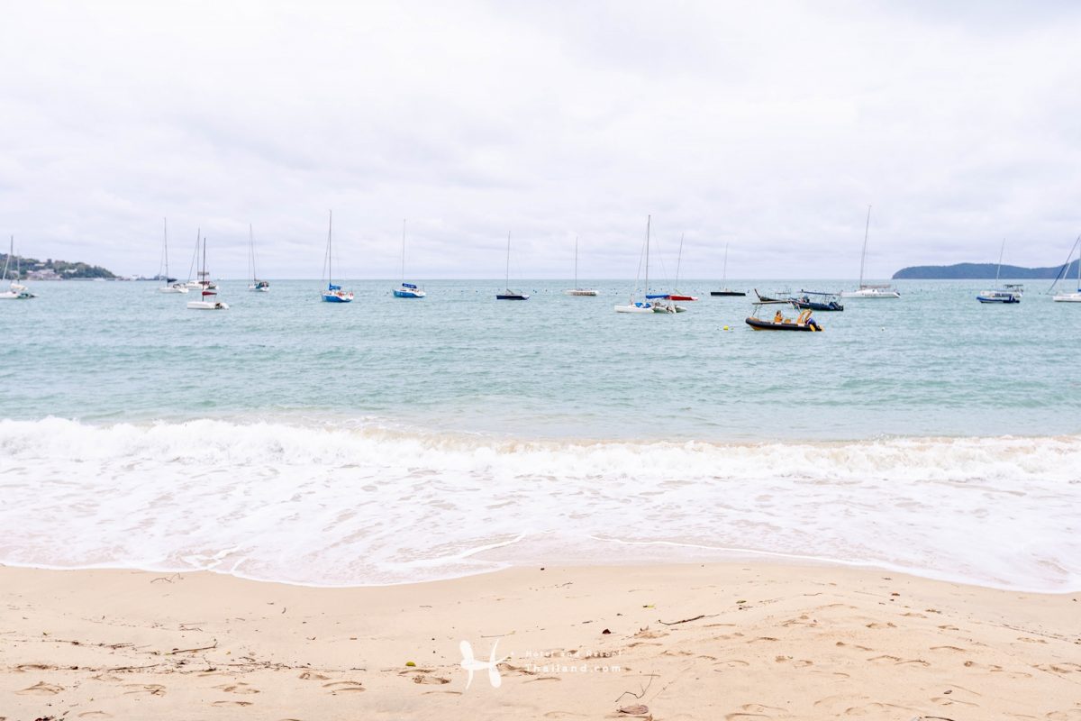 The sea in the Panwa zone is calm and tranquil, providing a serene and ...